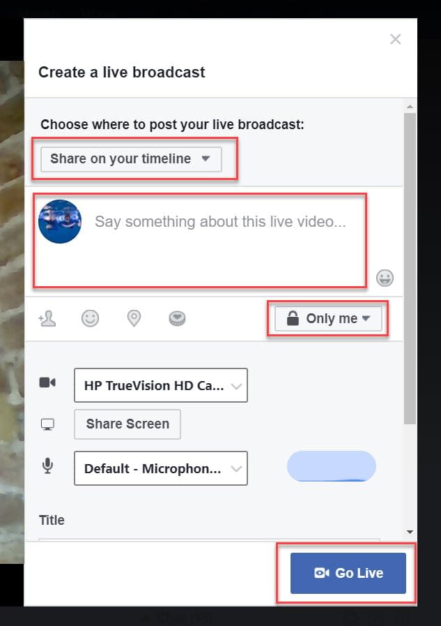 How to Go Live on Facebook - A Beginner's Guide