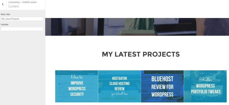 How to Create a Portfolio Site on WordPress (In 8 Steps) | Themeisle