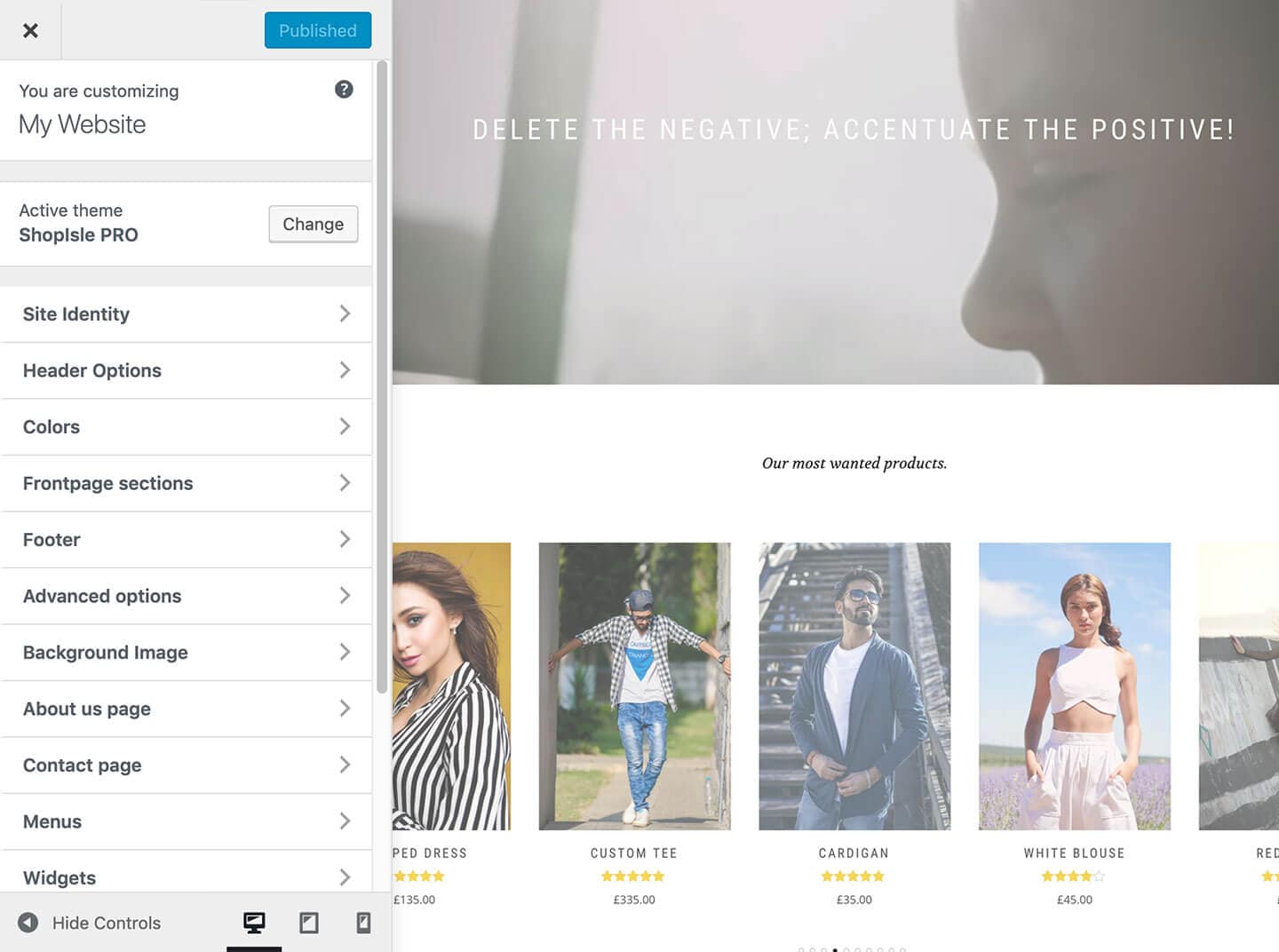 ShopIsle PRO - Modern WordPress theme for online shops @ ThemeIsle