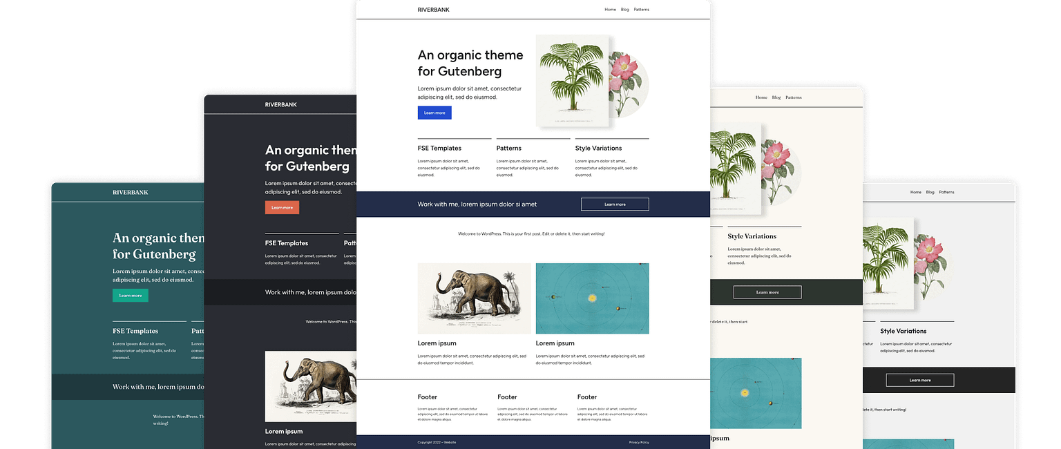 Riverbank - Themeisle