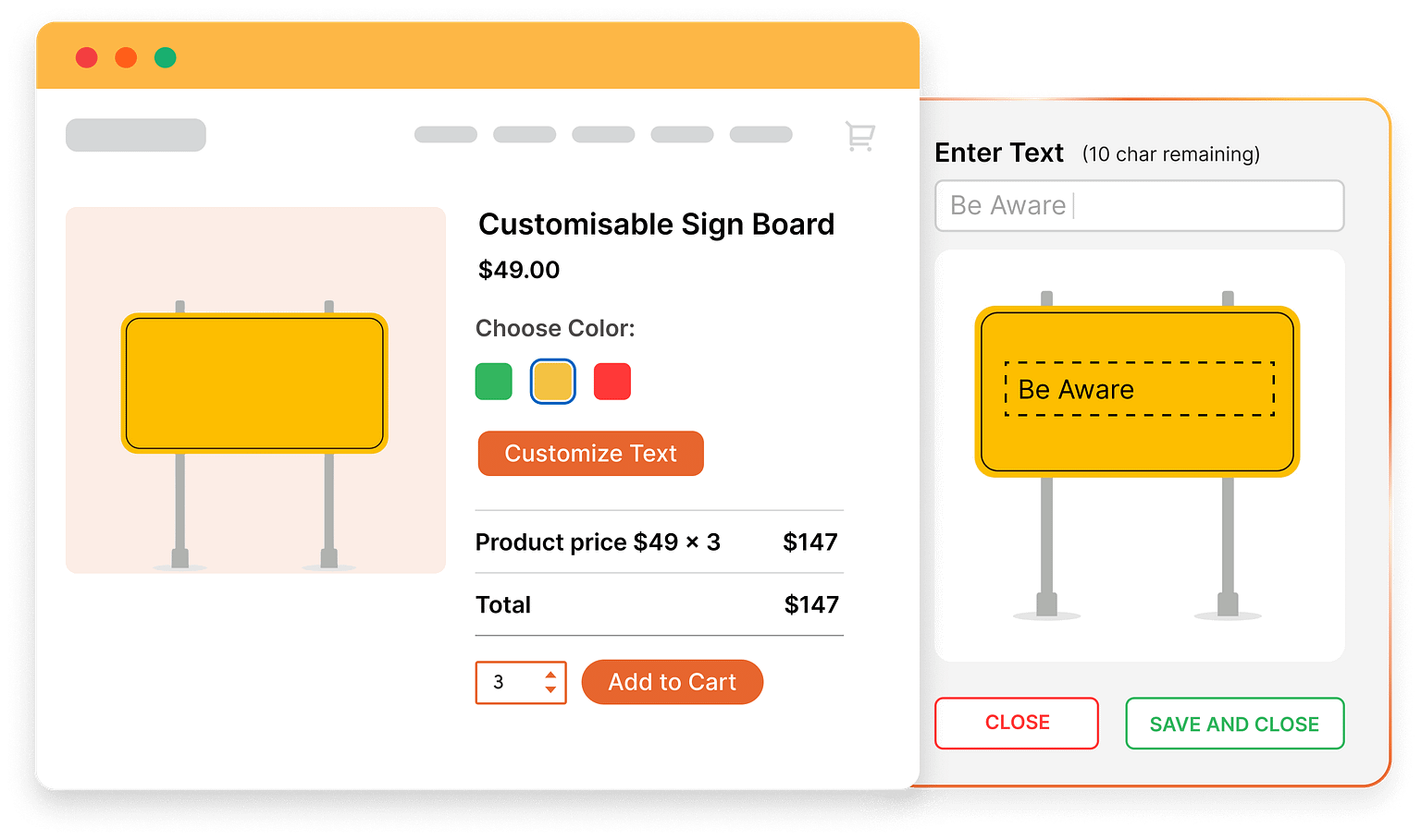 Personalized Product Fields Manager