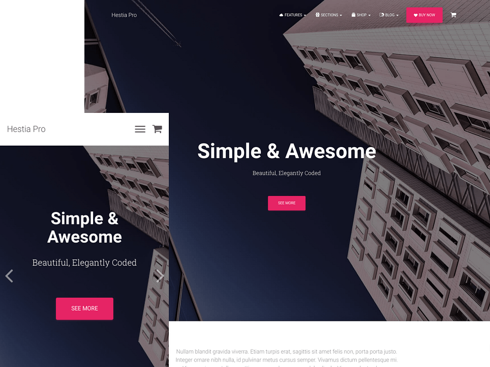 Wordpress Hestia Theme How to Sort Frontpage Shop Products - Web Tool Plex