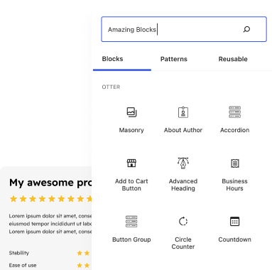 Otter: #1 Page Builder Blocks & Extensions for Gutenberg 2022