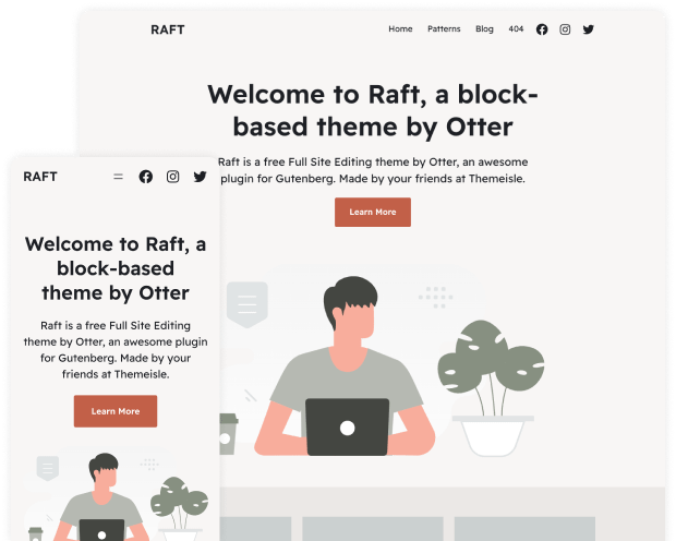 Raft - Themeisle