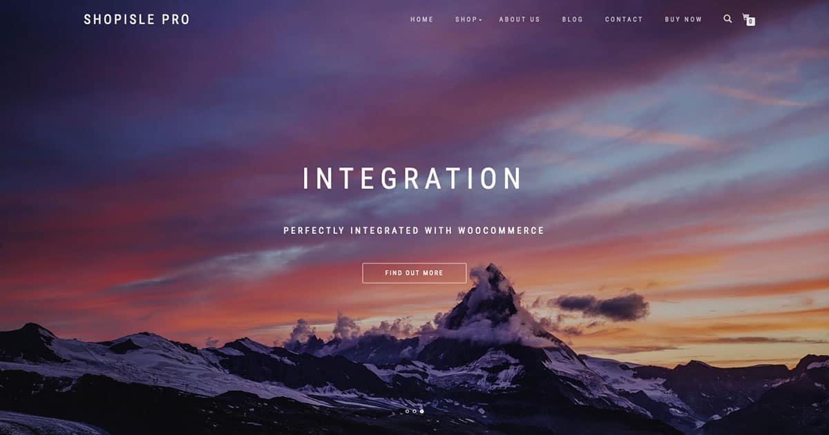 ShopIsle PRO - Modern WordPress theme for online shops @ ThemeIsle