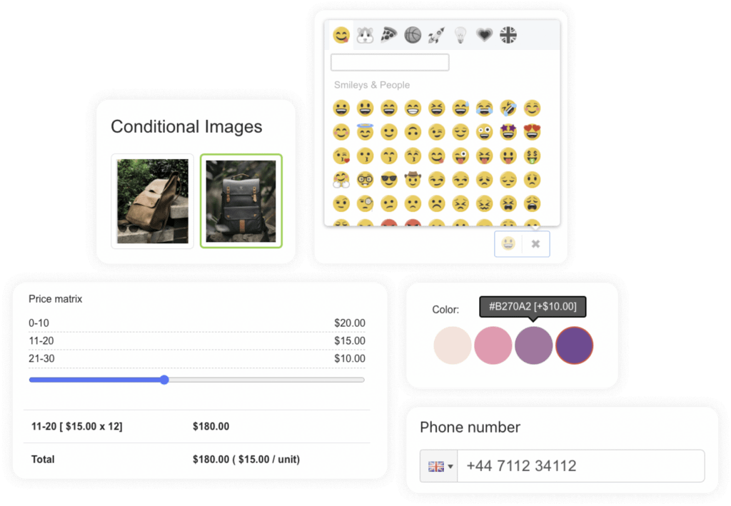 Personalized Product Fields Manager
