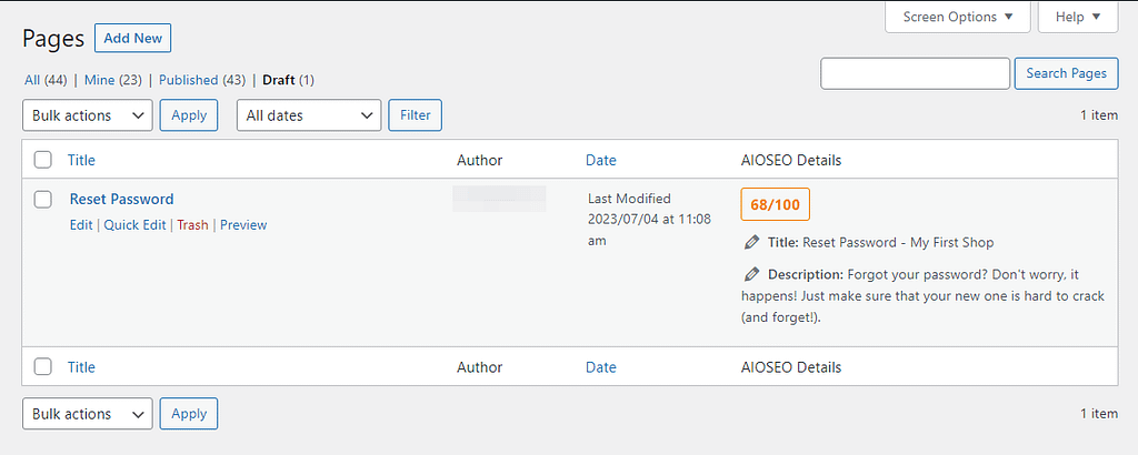 How to Create a WordPress Custom Reset Password Page