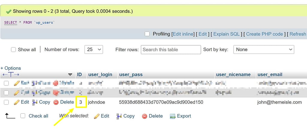 How to Add a New WordPress Admin User via MySQL - No Dashboard Access