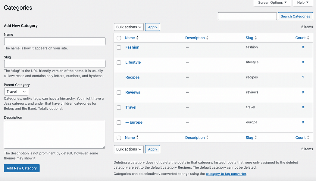 How to Add Categories in WordPress (And Subcategories)