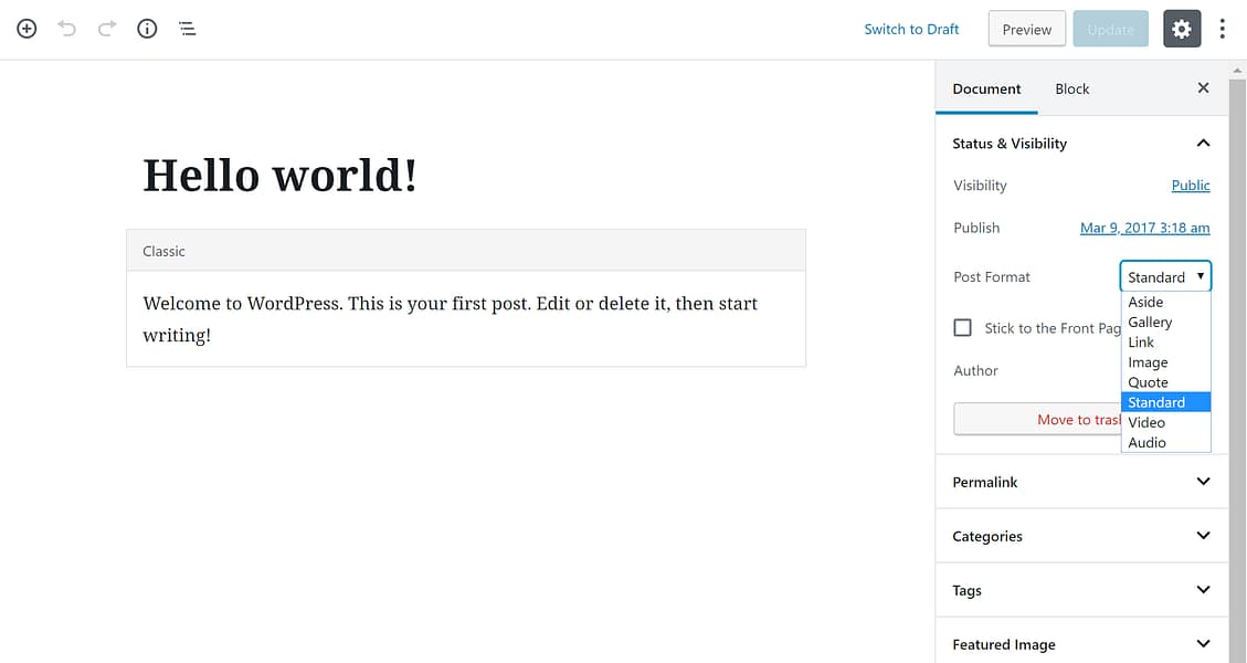 What Are WordPress Post Formats and Why They Don't Matter