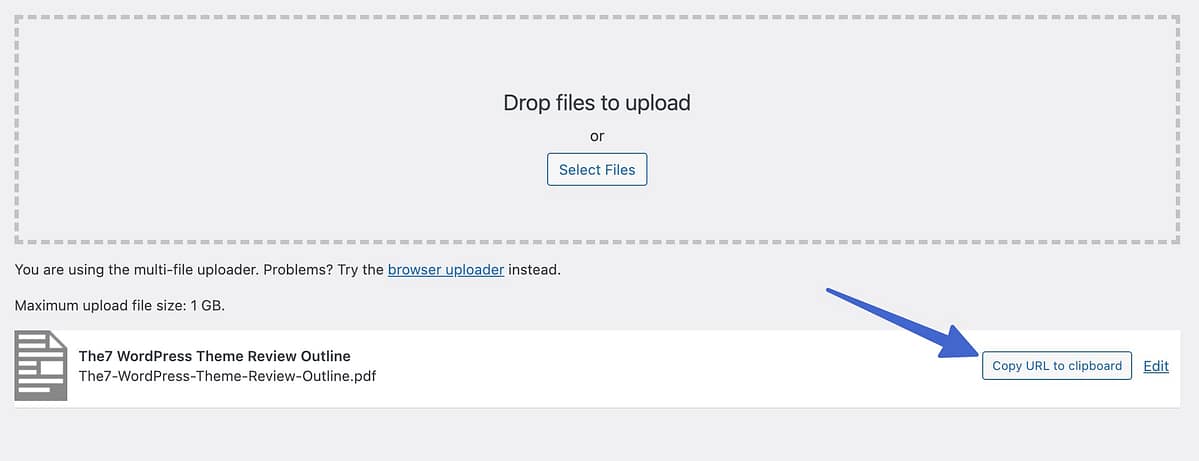 How to Add a Downloadable PDF to Wordpress (In 2 Steps)