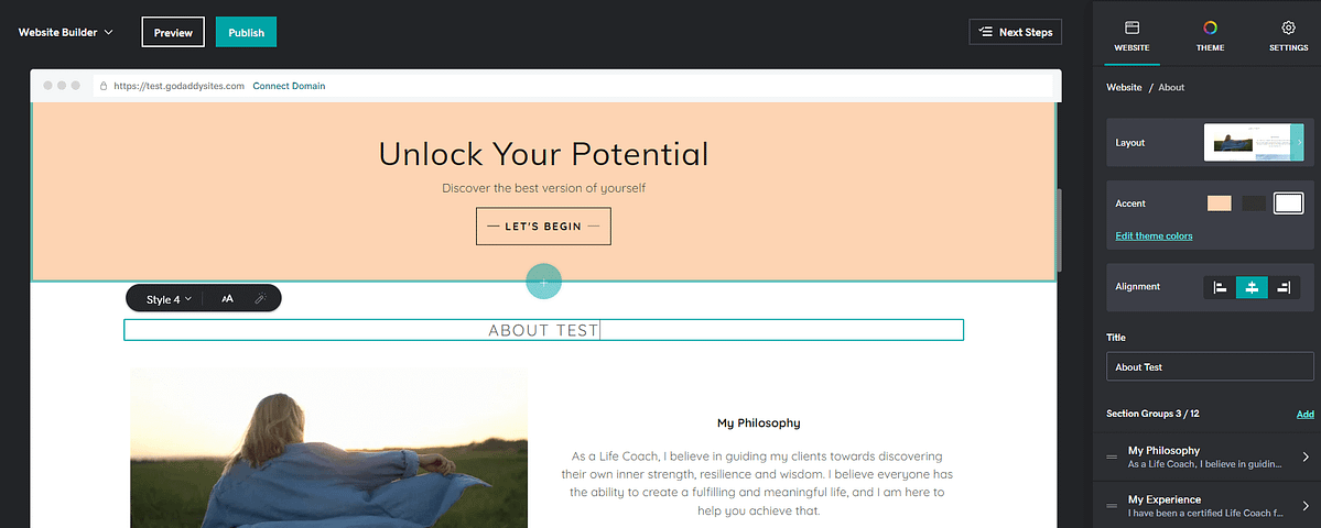 GoDaddy Website Builder vs WordPress: Key Information
