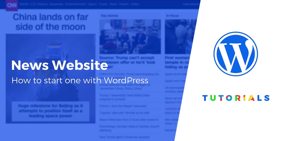 Beginner's Guide to Starting a News Website With WordPress