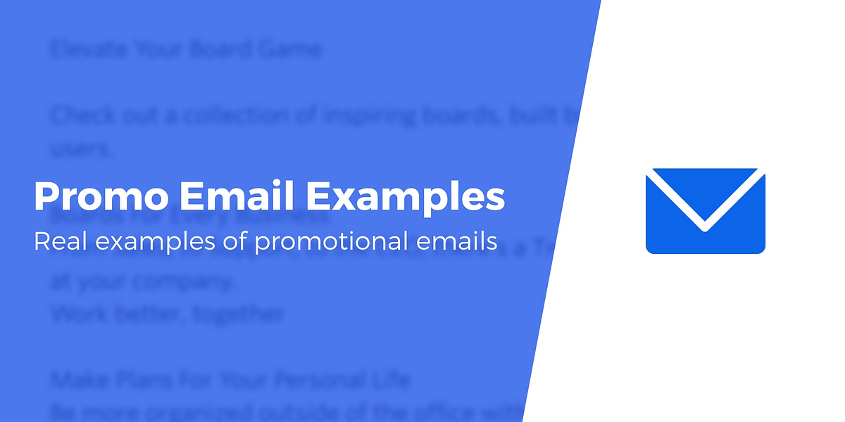 5 Great Promotional Email Examples, Plus the Important Takeaways