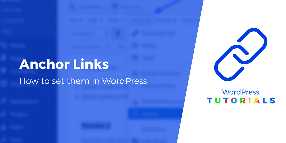Anchor Links in WordPress: How to Use Them Correctly