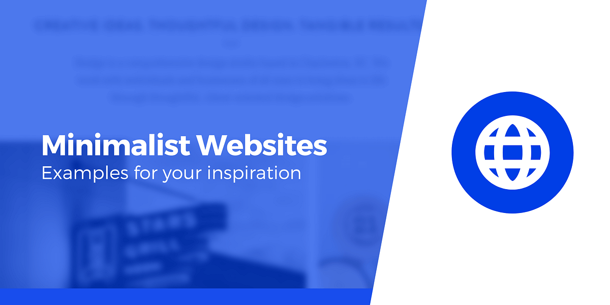 15+ Minimalist Website Examples (And What To Learn From Them)