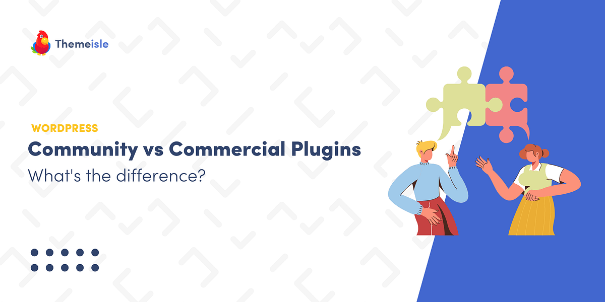 Community vs Commercial Plugins: What's the Difference?