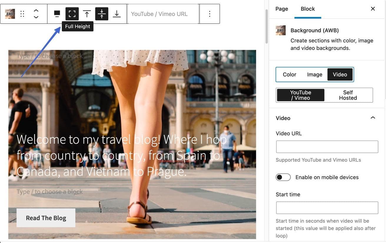 How to Add a Video Background to a WordPress Site