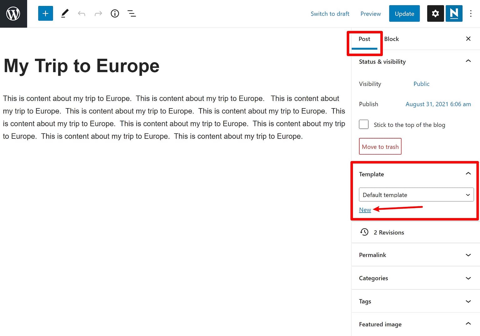 Beginner's Guide: Creating WordPress Post Templates Without Code
