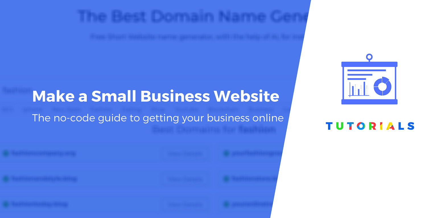 How to Make a Small Business Website: Beginner's Guide