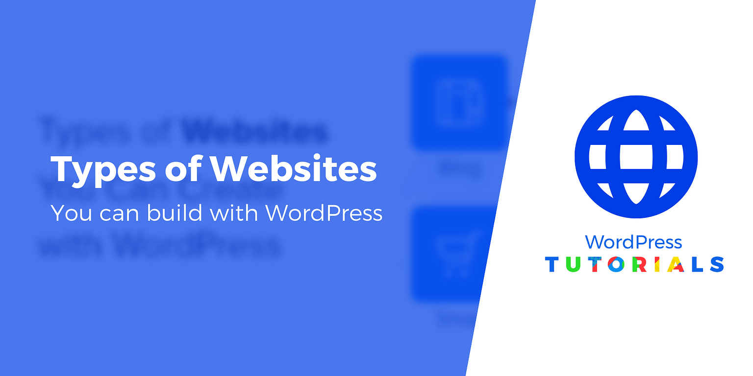 Which Type of Website Can Be Built Using WordPress? 10 Ideas