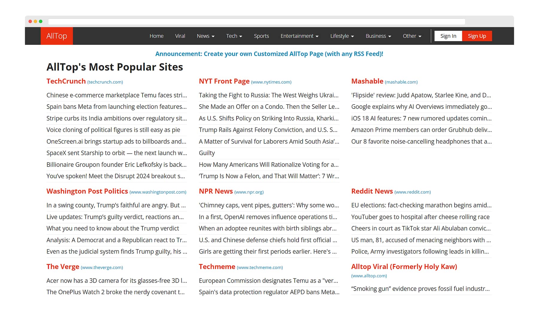 10 Great News Aggregator Websites You Should Check Out
