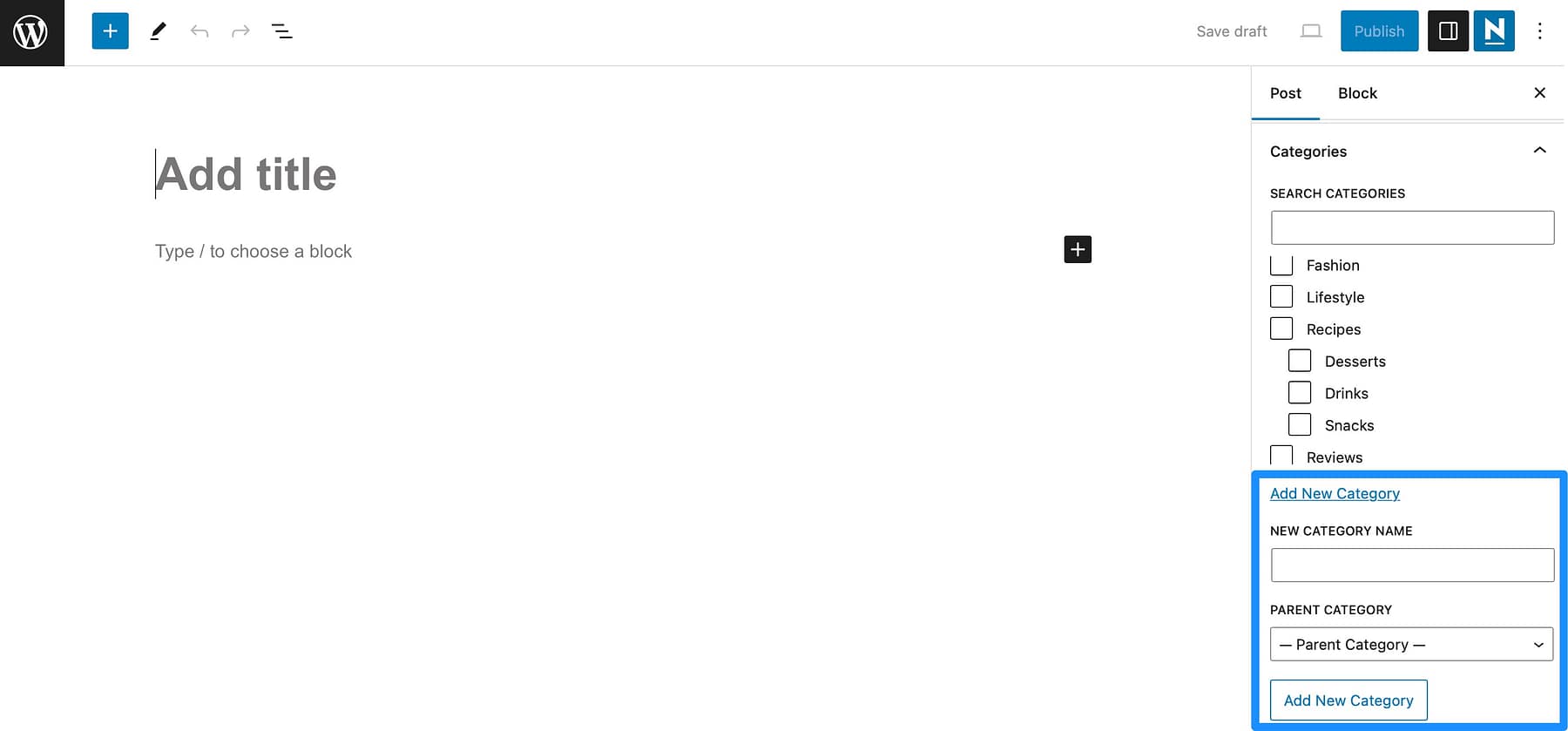 How to Add Categories in WordPress (And Subcategories)
