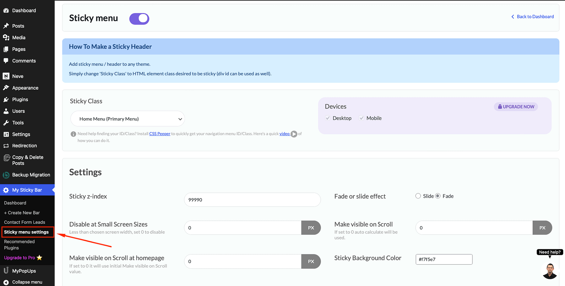 How to Create a Sticky Menu in WordPress (Step-by-Step Guide)
