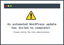 An Automated WordPress Update Has Failed to Complete (Fix It)