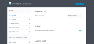 Make Your WordPress Site Mobile Friendly With WPtouch