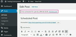 How to Schedule Upcoming Posts in WordPress