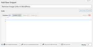 How to Remove Image Links in WordPress