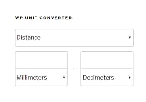 How to Convert Metric Units to Imperial in WordPress