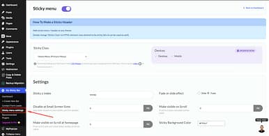 How to Create a Sticky Menu in WordPress (Step-by-Step Guide)