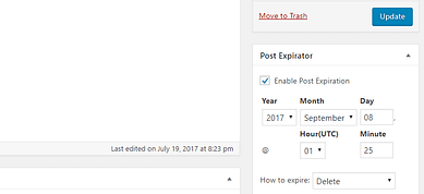 How to Enable Post Expiration Dates in WordPress