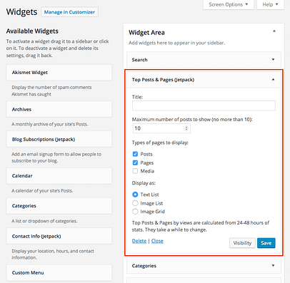 How to Show Popular Posts in the WordPress Sidebar