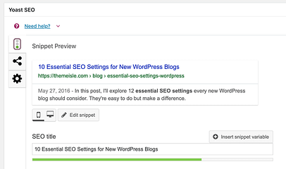 10+ Essential SEO Settings for New WordPress Blogs