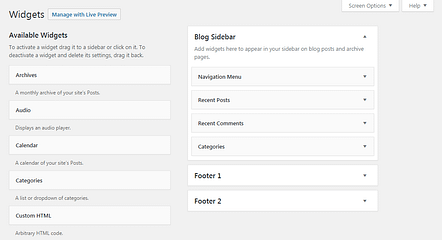 WordPress Widgets 101: What They Are and How to Use Them