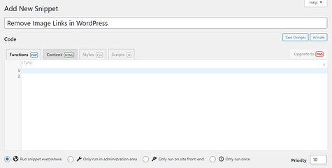 How to Remove Image Links in WordPress