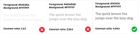 Fix “Background and Foreground Colors Sufficient Contrast Ratio”