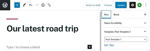 Beginner's Guide: Creating WordPress Post Templates Without Code