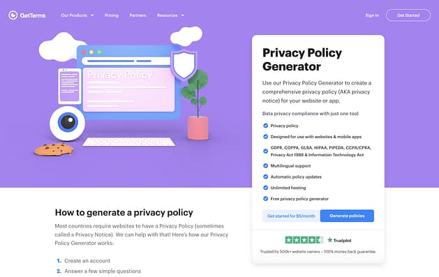 5 Best Privacy Policy Generator Tools for Your Website