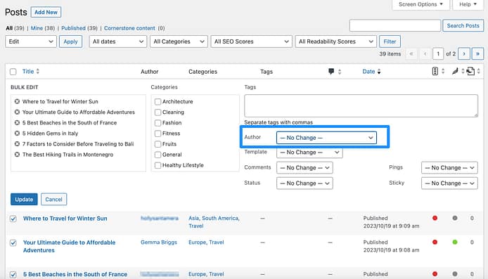 How to Change the Author in WordPress (5 Ways)