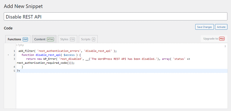 How to Disable WordPress REST API (2 Methods)