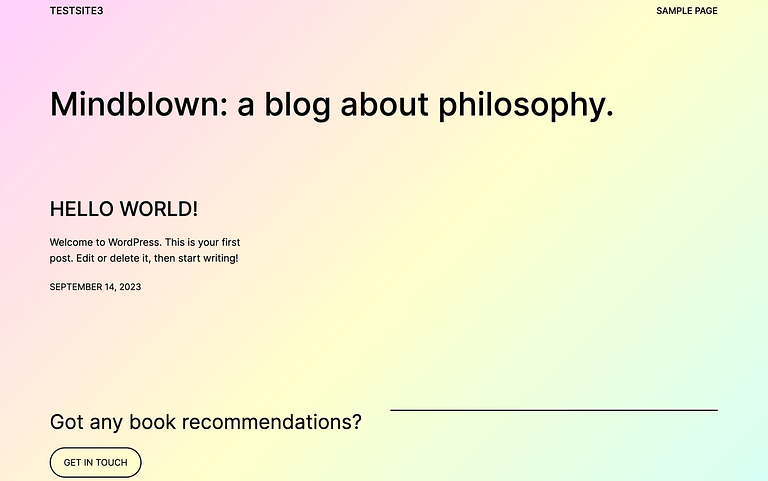 How to Create a WordPress Blog Page (In 3 Steps)