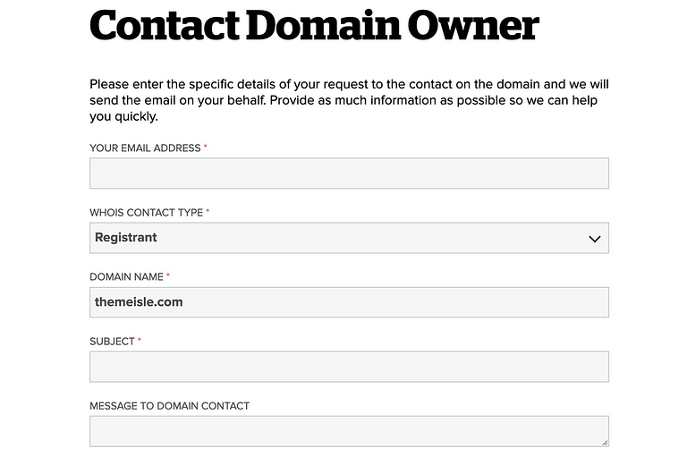 How to Find Out Who Owns a Domain Name