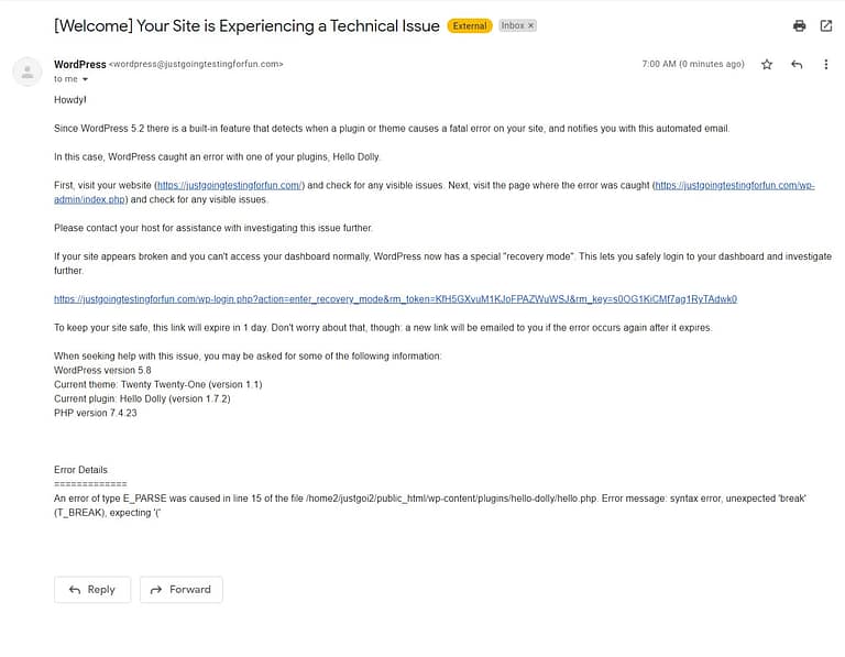 WordPress Recovery Mode: What Is It and How to Use It to Fix Your Site