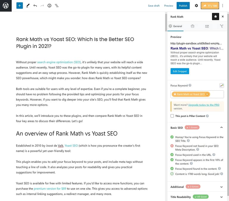 Rank Math vs Yoast SEO: Which Is the Better SEO Plugin?