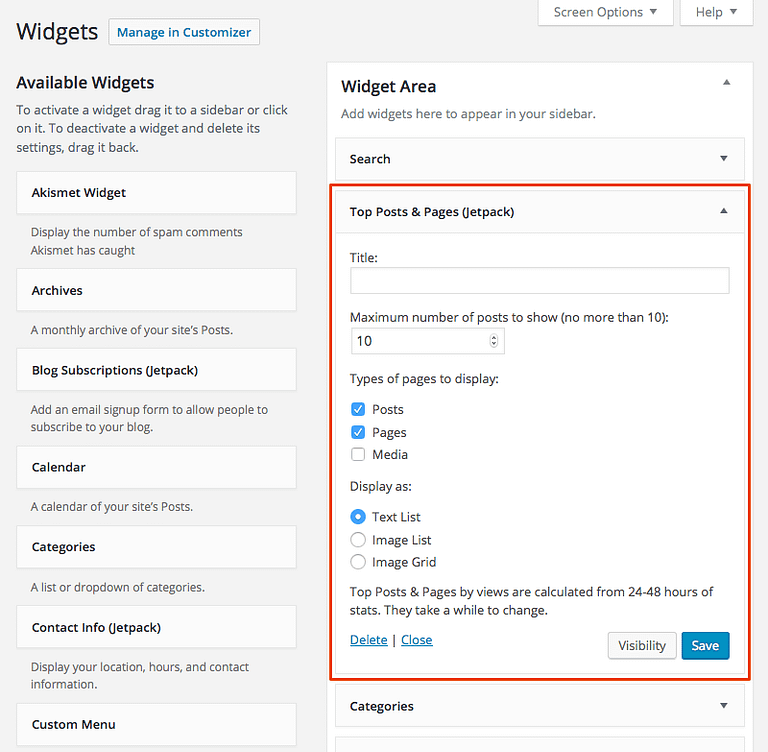 How to Show Popular Posts in the WordPress Sidebar