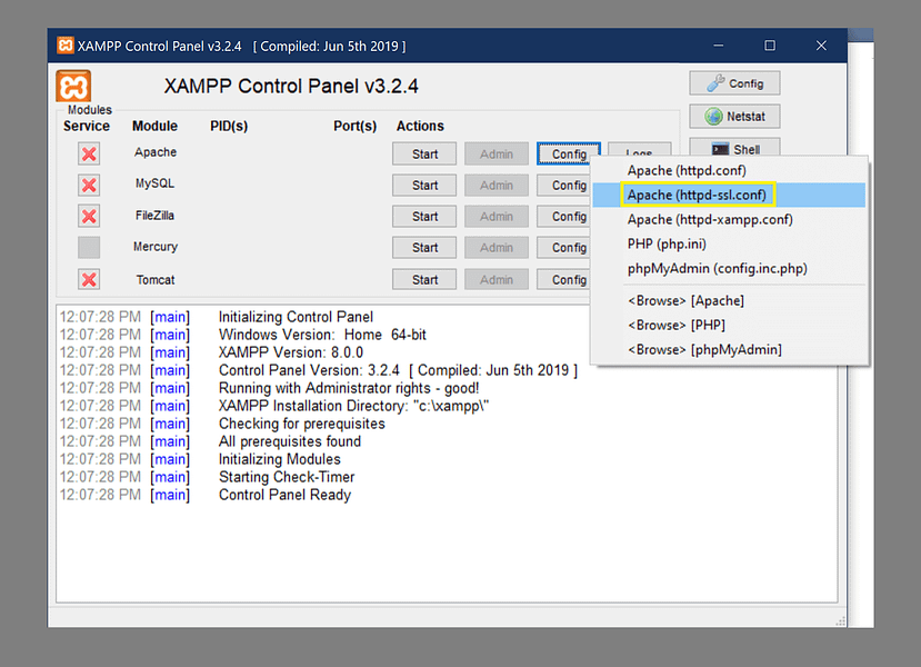 How to Fix XAMPP Error "Apache Shutdown Unexpectedly"